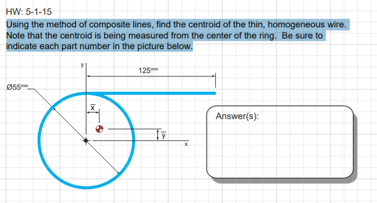 Solved HW: 5-1-15 Using the method of composite lines, find | Chegg.com
