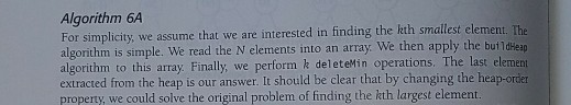 Solved Algorithm 6A For simplicity, we assume that we are | Chegg.com