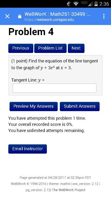 Solved HGE 2:38 x WeBWorK Math251-33499 https: webwork | Chegg.com