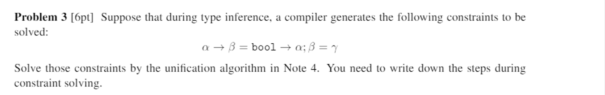 Suppose That During Type Inference A Compiler 0376