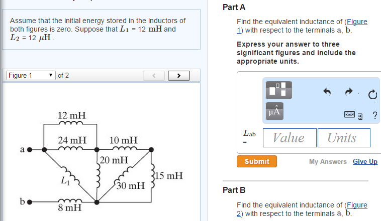 Solved Assume that the initial energy stored in the | Chegg.com