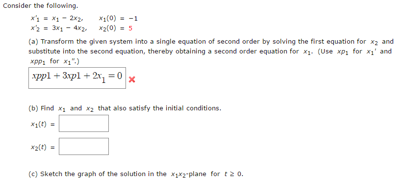 Solved Consider the following. X 1 X1 x 2 X1 4x2, x2 (0) 35 | Chegg.com