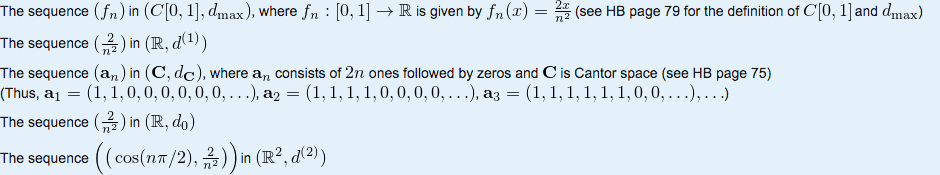 Solved The sequence (f_n) in (C[0, 1], d_max), where f_n: | Chegg.com