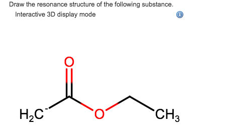 Solved Draw the resonance structure of the following | Chegg.com