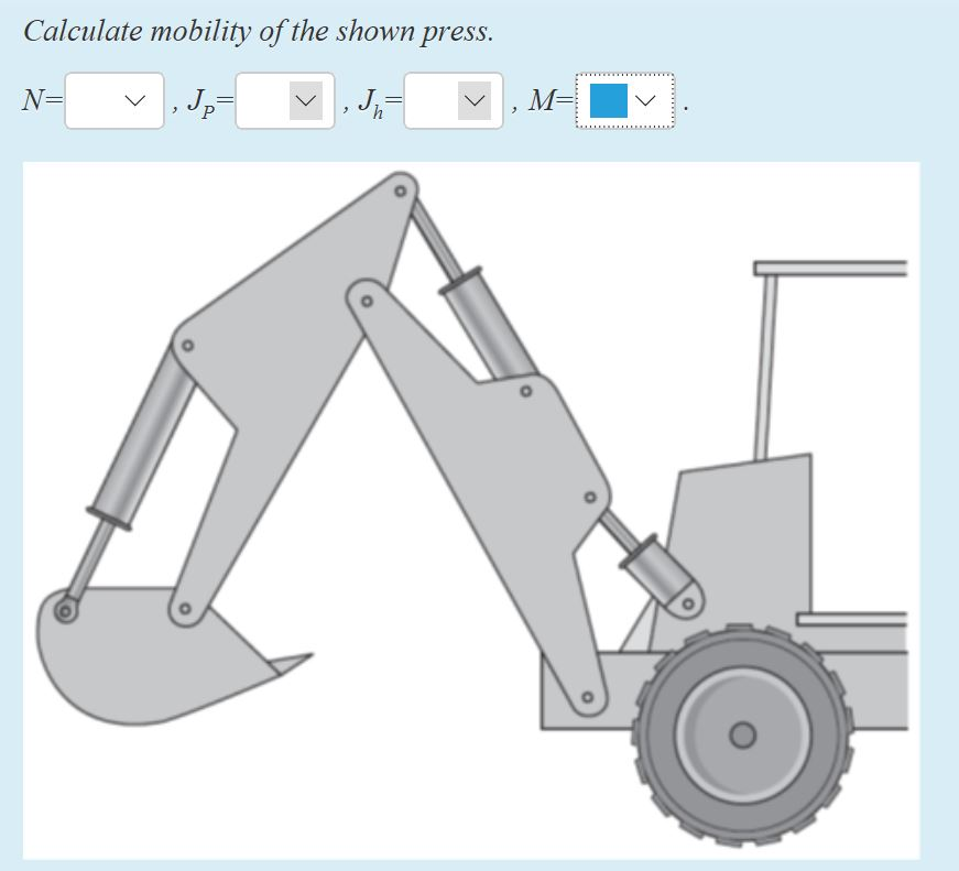 Solved Calculate mobility of the shown press. | Chegg.com Solved Calculate mobility of the shown press. | Chegg.com
