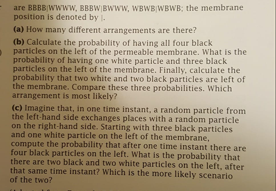 Solved 5 7 Counting And Diffusion In This Chapter We Began