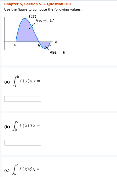 Solved Chapter 5, Section 5.3, Question 013 Use the figure | Chegg.com