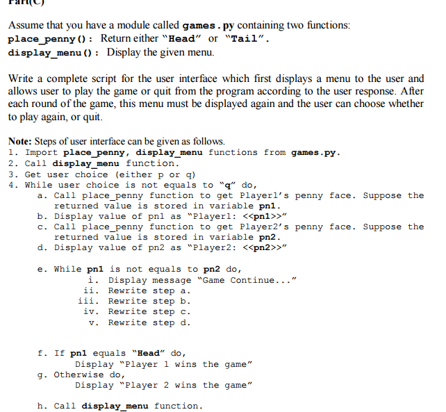 Solved Matching Pennies (MP) Game Two players simultaneously | Chegg.com