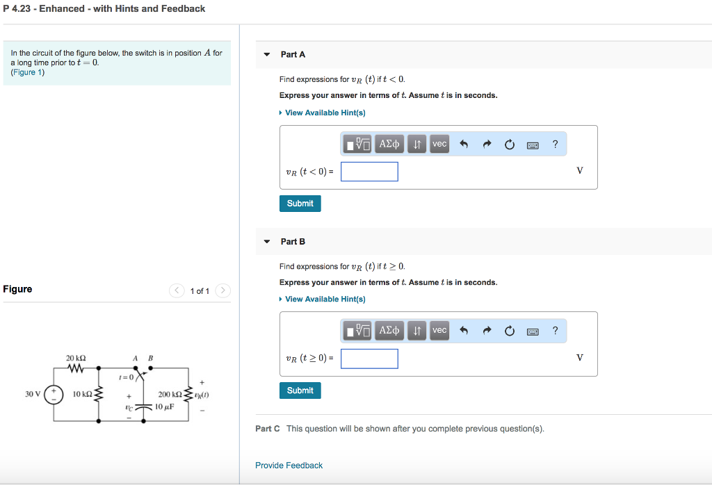 Solved P 4.23 - Enhanced - with Hints and Feedback In the | Chegg.com