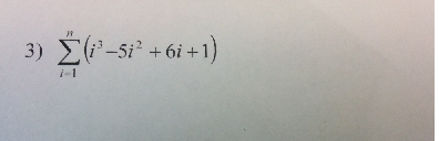 Solved Write the following as a function of N. 3) sigma i=1 | Chegg.com