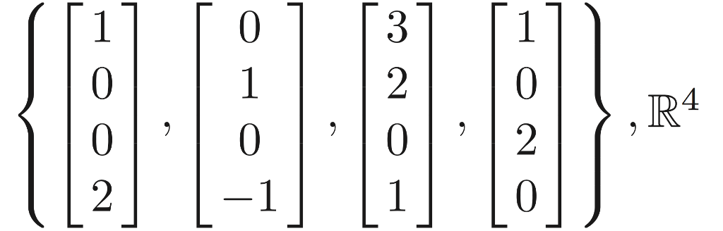 Solved: Show That The Given Set Of Vectors Forms A Basis F... | Chegg.com