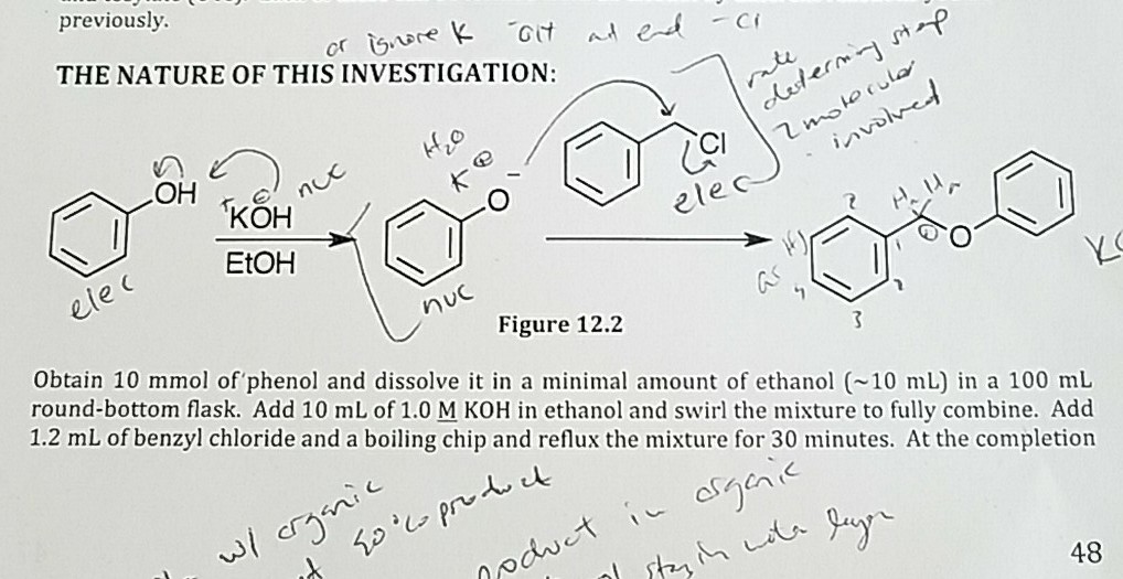 Solved Experiment 12 Williamson Ether Synthesis Questions | Chegg.com