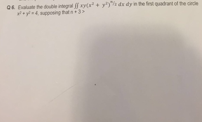 Solved Evaluate the double integral integral xy (x^2 + | Chegg.com