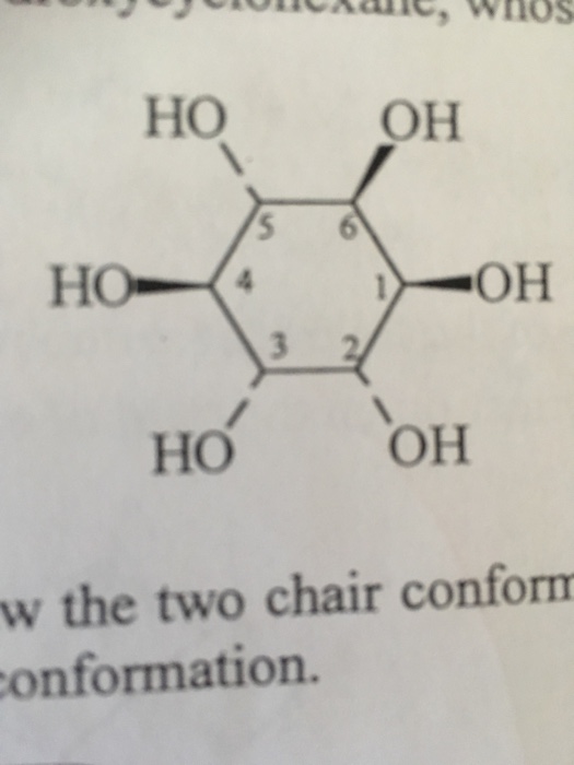 Solved D-pinitol is an interesting hexahydrocyclohexane, | Chegg.com