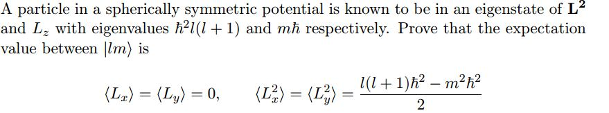 Solved A particle in a spherically symmetric potential is | Chegg.com