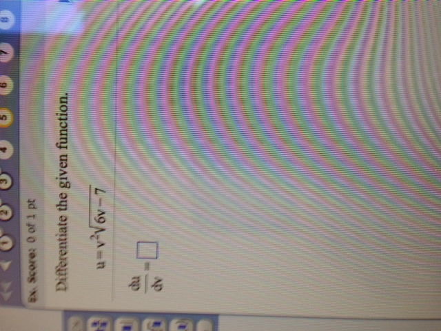 Solved Differentiate the given function. u = v2 du/dv = | Chegg.com