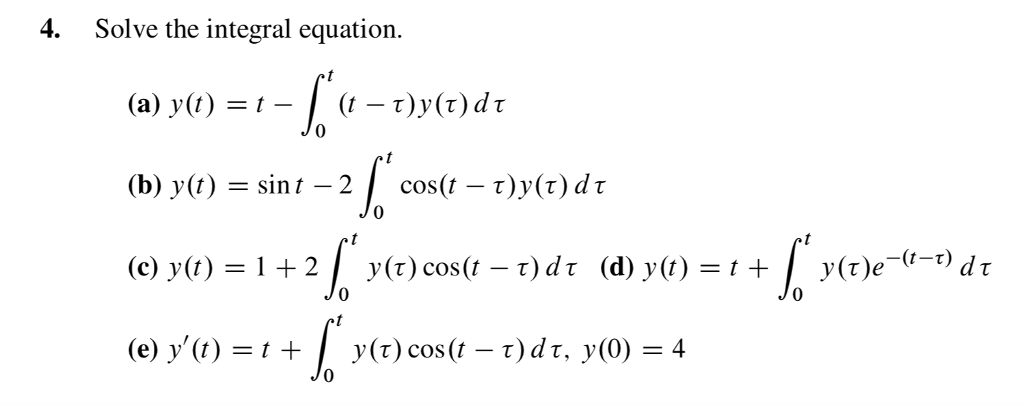 Solved Integrals