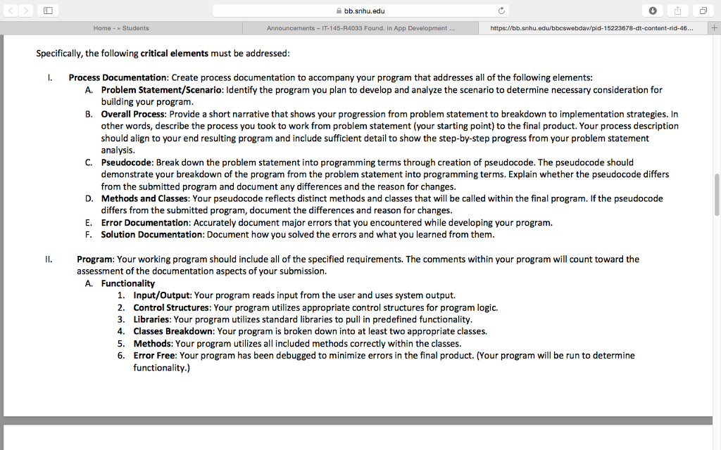 This Is A Java Class Assignment I Am Working On 