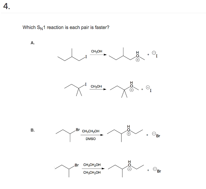 Solved SN1 AND SN2 questions organic chemistry! please help! | Chegg.com