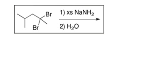 Solved Br 1 xs NaNH2 2) H20 Br | Chegg.com