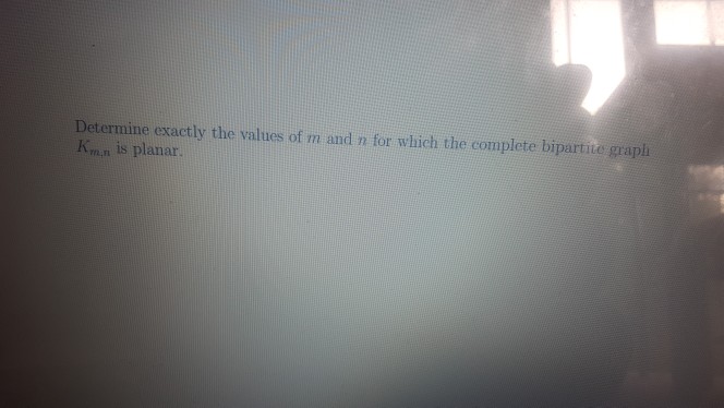 Solved Determine exactly the values of m and n for which the | Chegg.com