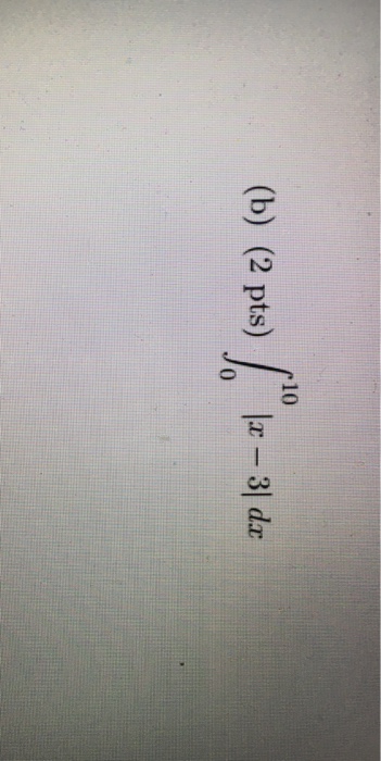 Solved Determine the value of the following definite | Chegg.com