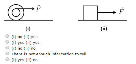 Solved Consider a double radius object and a block being | Chegg.com