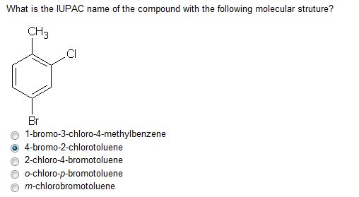 Solved What is the IUPAC name of the compound with the | Chegg.com