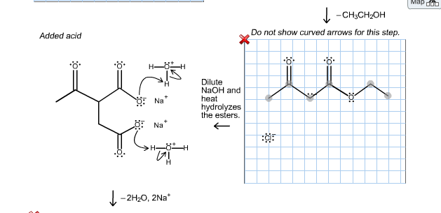 Solved Complete the curved arrow mechanism for the scheme | Chegg.com