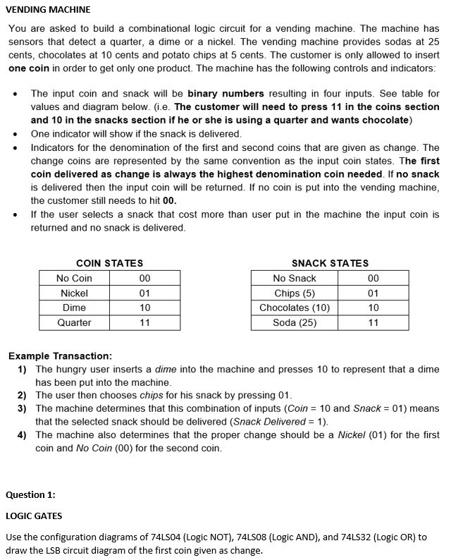 Solved You are asked to build a combinational logic circuit | Chegg.com