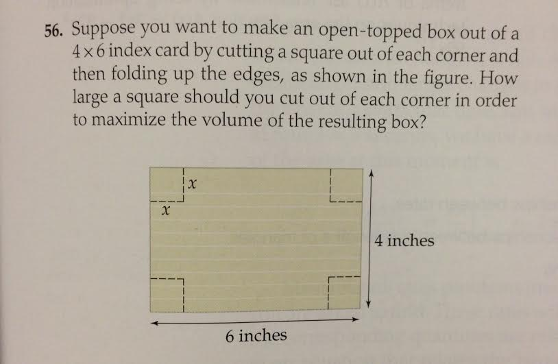 Solved Suppose you want to make an open-topped box out of a | Chegg.com