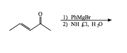 Solved 1) PhMgBr 2) NH Cl, H | Chegg.com