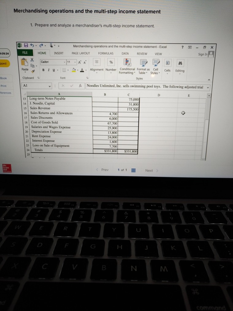 Solved I have to do an excel Sims and my deadline is in 2 | Chegg.com