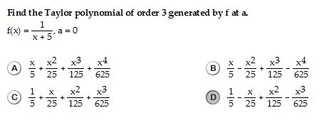 Solved Find the Taylor polynomial of order 3 generated by f | Chegg.com