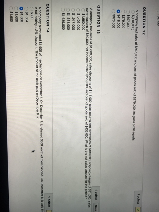 Solved Question Completion Status: QUESTION 1 A company had | Chegg.com
