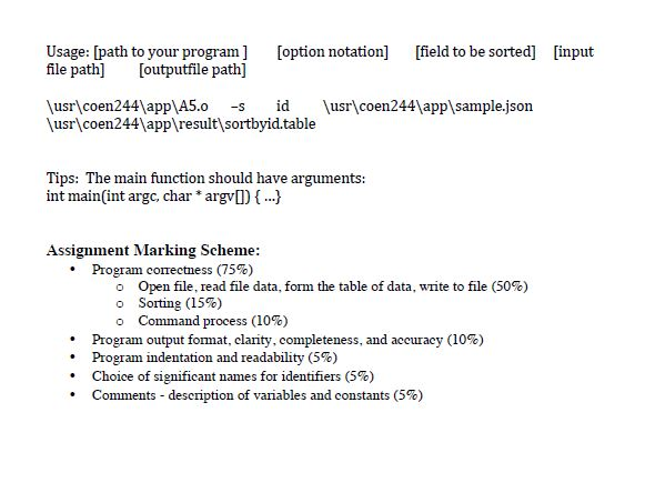 COEN 244 (Winter 2018) - Assignment 5: 10 Deadline: | Chegg.com