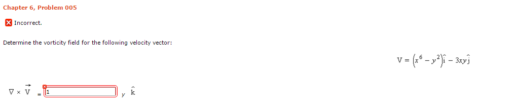 Solved Determine the vorticity field for the following | Chegg.com