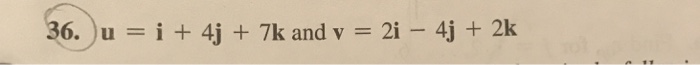 Solved 29-36. Calculating orthogonal projections Fo the | Chegg.com