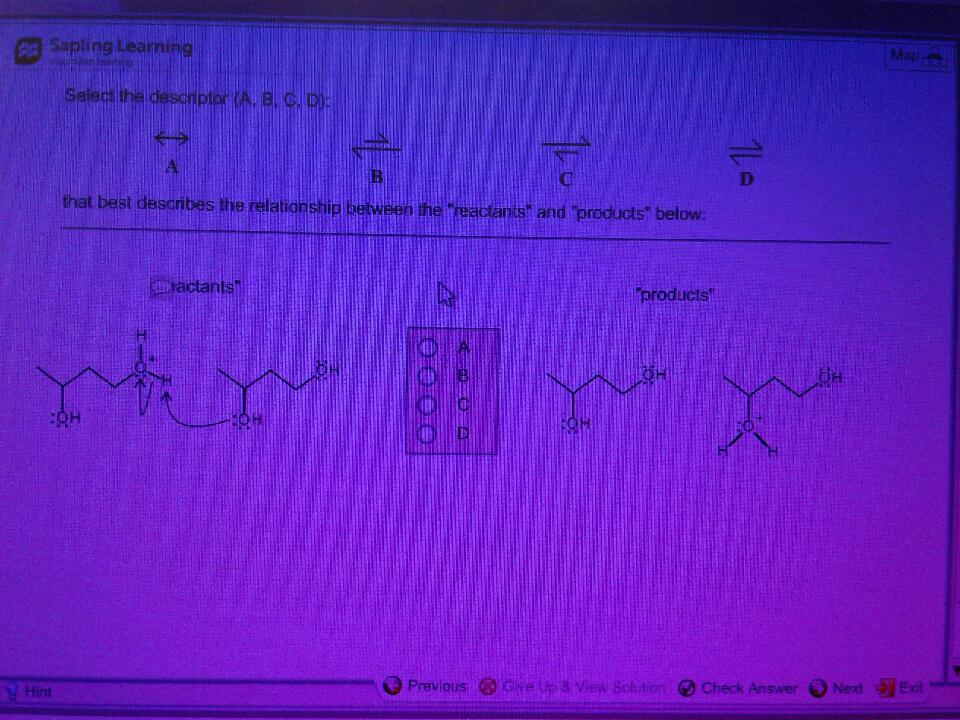 Solved actants" actants and products below G Previous G | Chegg.com