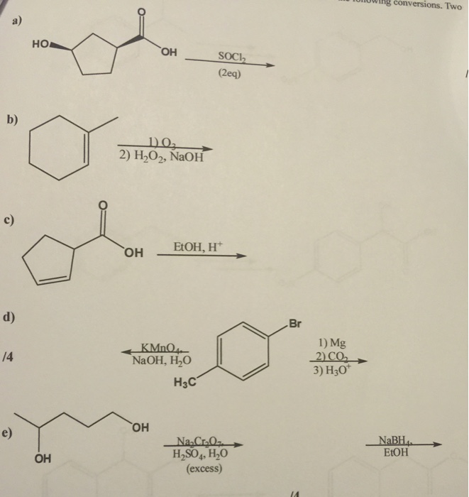 Solved Suggest reaction sequences and reagents suitable to | Chegg.com Solved Suggest reaction sequences and reagents suitable to | Chegg.com