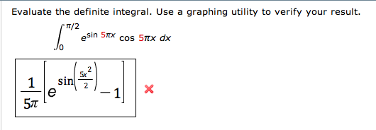 Solved Evaluate the definite integral. Use a graphing | Chegg.com