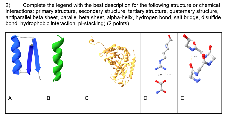 Complete the legend with the best description for the | Chegg.com