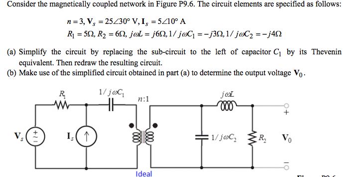 Solved Consider the magnetically coupled network in Figure | Chegg.com