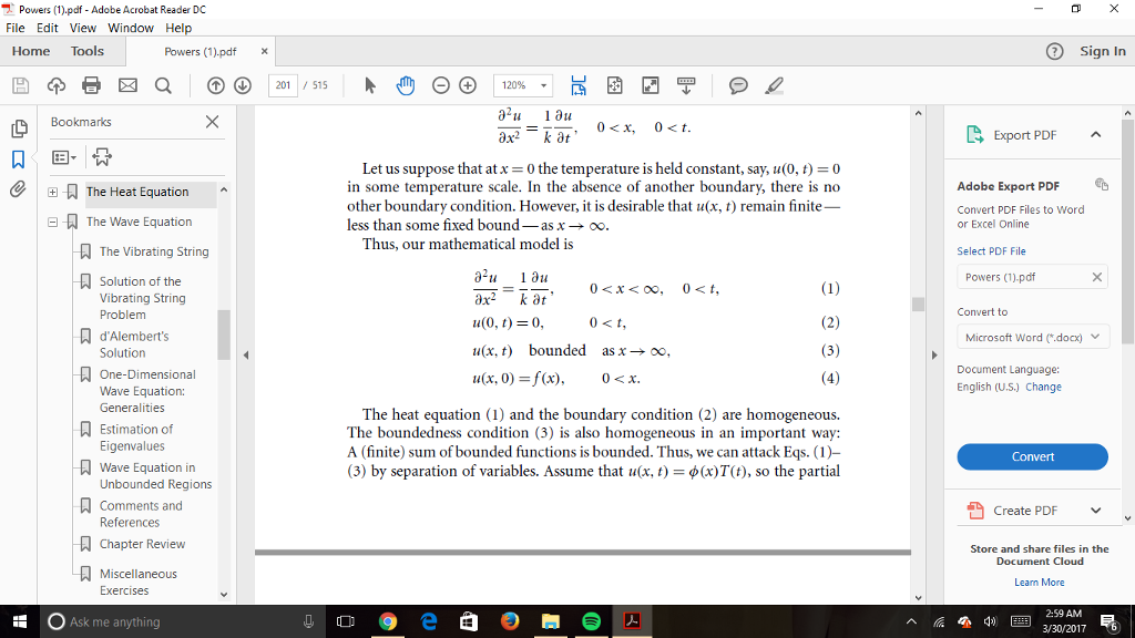 Solved Powers pdf Adobe Acrobat Reader DC File Edit View | Chegg.com