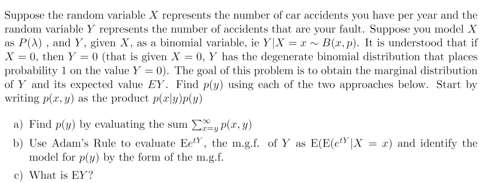 Solved Suppose the random variable X represents the number | Chegg.com