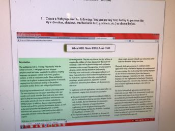 Solved Create a Web page like the following. You can use any | Chegg.com