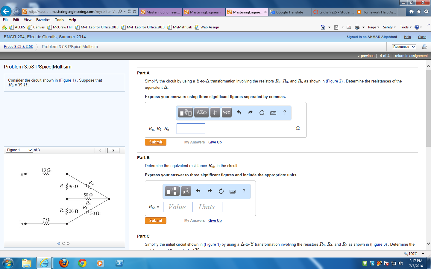 Solved Consider The Circuit Shown In Figure 1 Suppose
