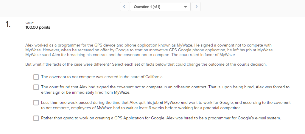 Alex worked as a programmer for the GPS device and | Chegg.com