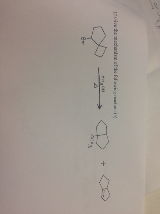 Solved: Give The Mechanism Of The Following Reaction: | Chegg.com