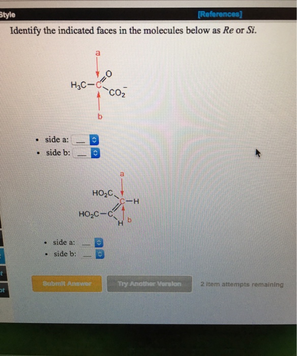Solved Identify the indicated faces in the molecules below | Chegg.com Solved Identify the indicated faces in the molecules below | Chegg.com